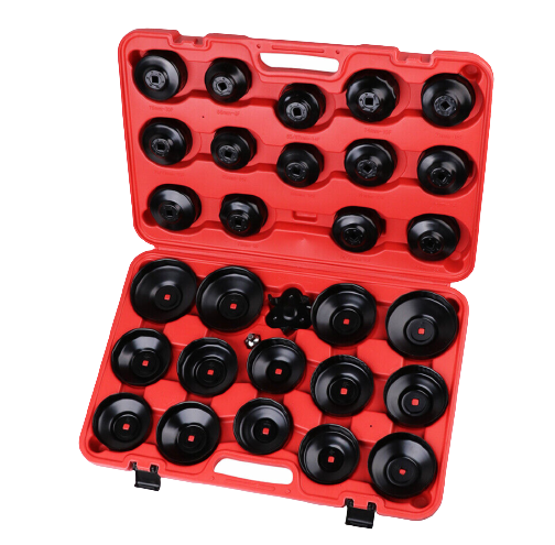 30pc Cup Style Oil Filter Removal Kit