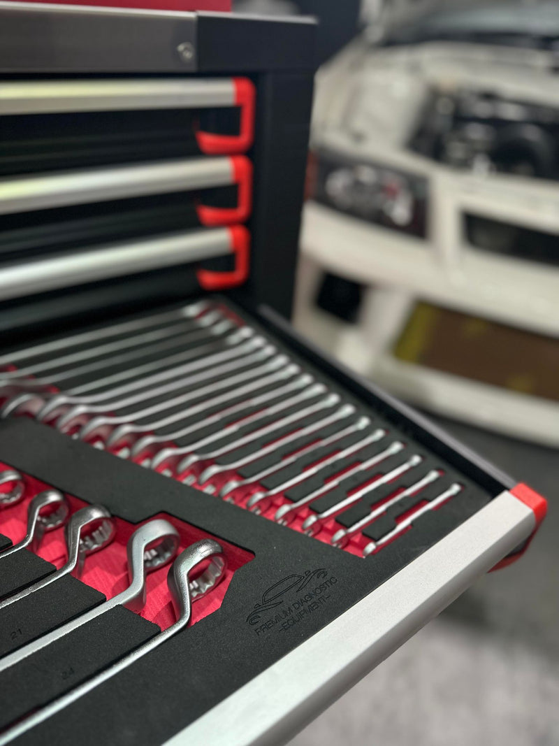 PDE Tools 302PCE 7 Drawer Tool Kit | Roller Tool Chest Kit | Premium ...