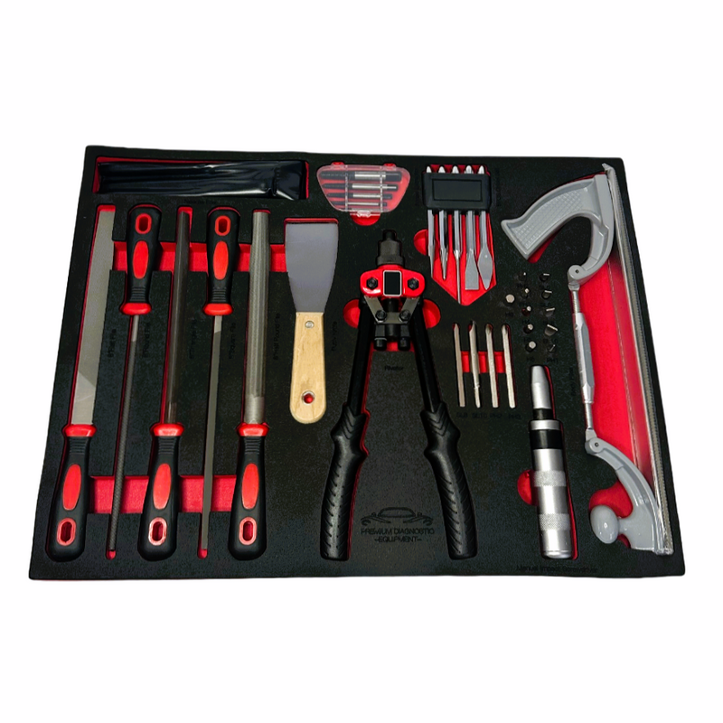 PDE Tools 302PCE 7 Drawer Tool Kit | Roller Tool Chest Kit | Premium ...