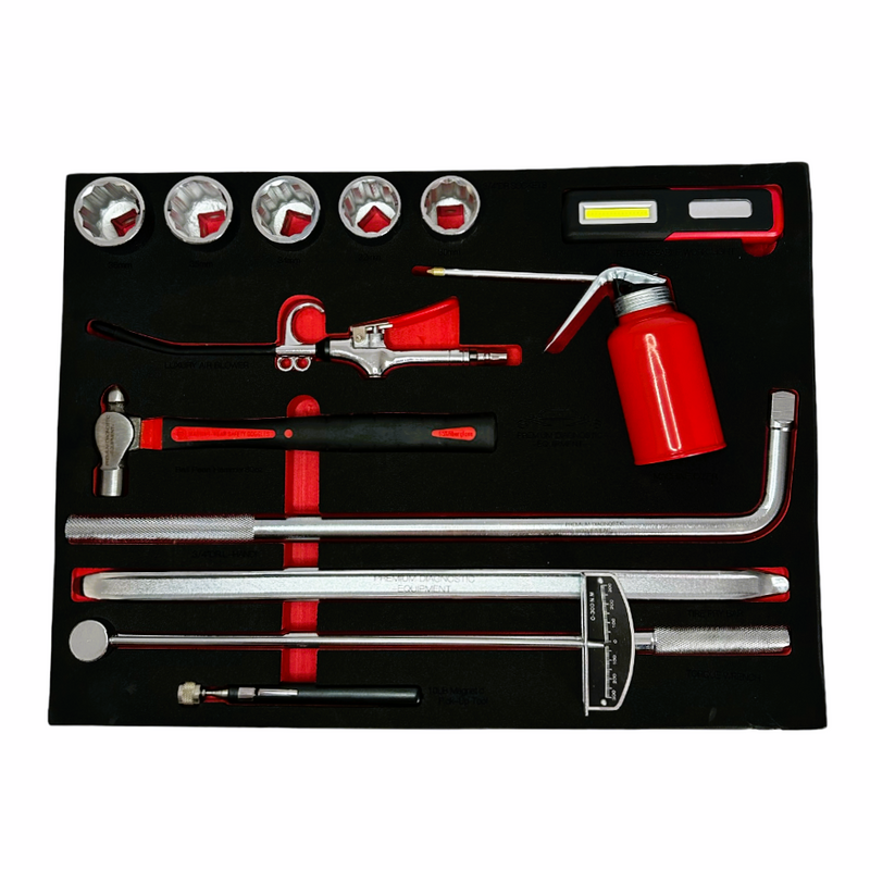 PDE Tools 302PCE 7 Drawer Tool Kit | Roller Tool Chest Kit | Premium ...