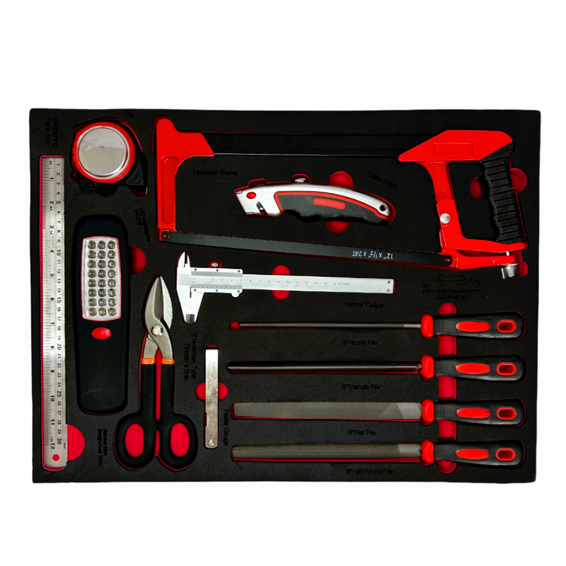 PDE Tools 302PCE 7 Drawer Tool Kit | Roller Tool Chest Kit | Premium ...