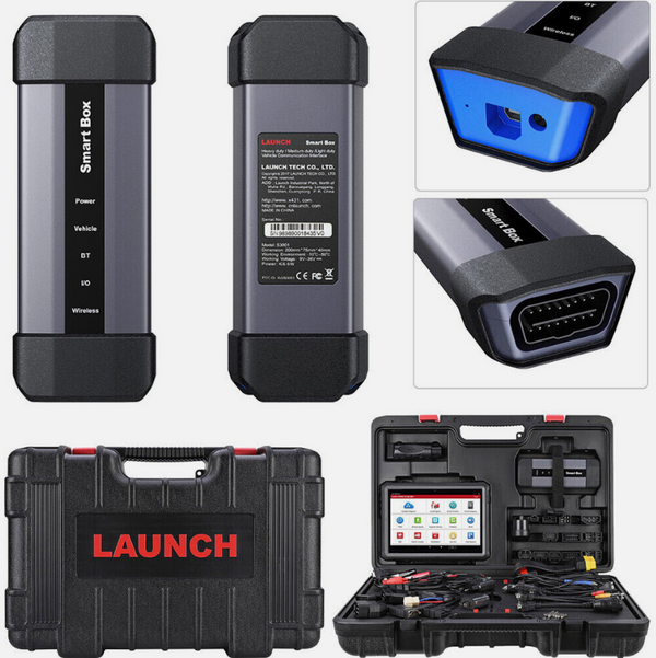 Launch X431 PRO 5 Plus Diagnostic Scan Tool 12/24V with Truck Software