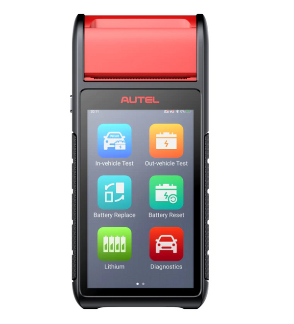 Autel MaxiBAS BT608E Battery Tester with Printer | Autel BT608R ...