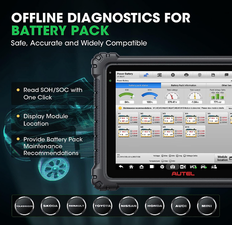 Autel MaxiSys Ultra EV Scan Tool EV + Hybrid | Autel Ultra EV | Premium ...