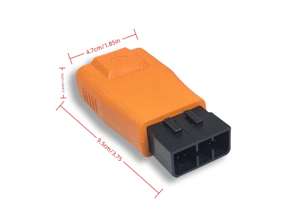 Denso 12 Pin to 16 Pin Heavy Duty Truck OBD Adapter | Premium ...
