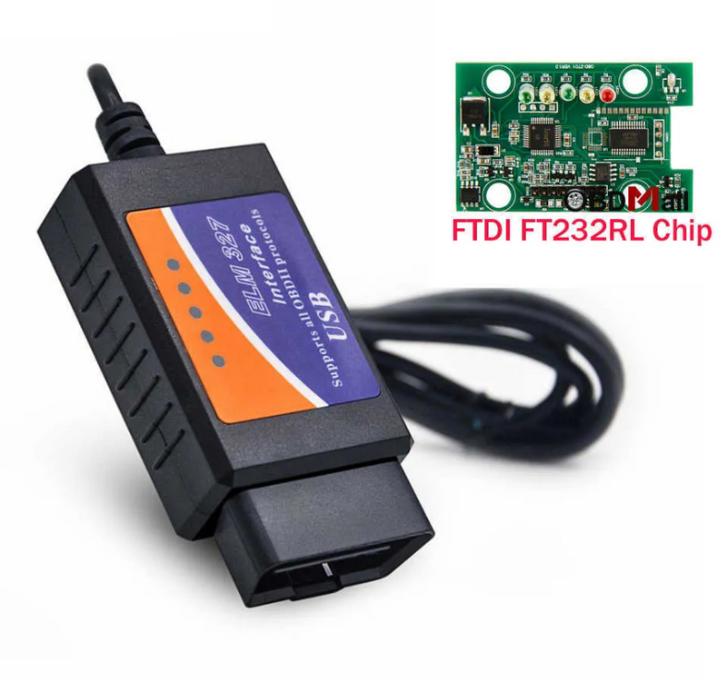 Dongle to USB Scan Tool OBD2 ELM327 | OBD2 Computer Software | ELM327