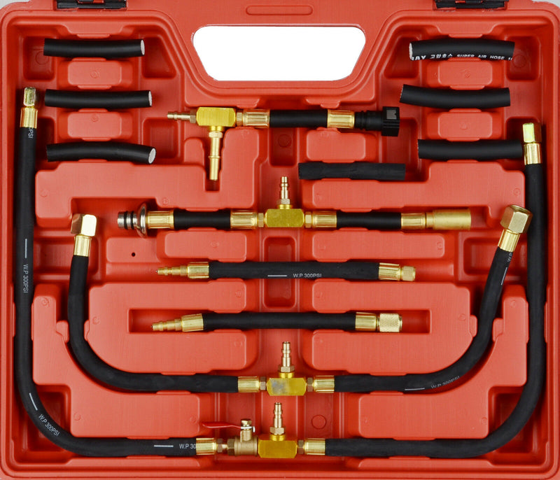 PDE Fuel Injection Test Kit | EFI Pressure Tester | Premium Diagnostic ...