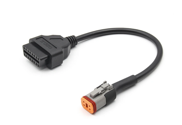 Harley Davidson 4pin to 16pin OBD Adapter Cable | Harley Davidson 4 Pin ...