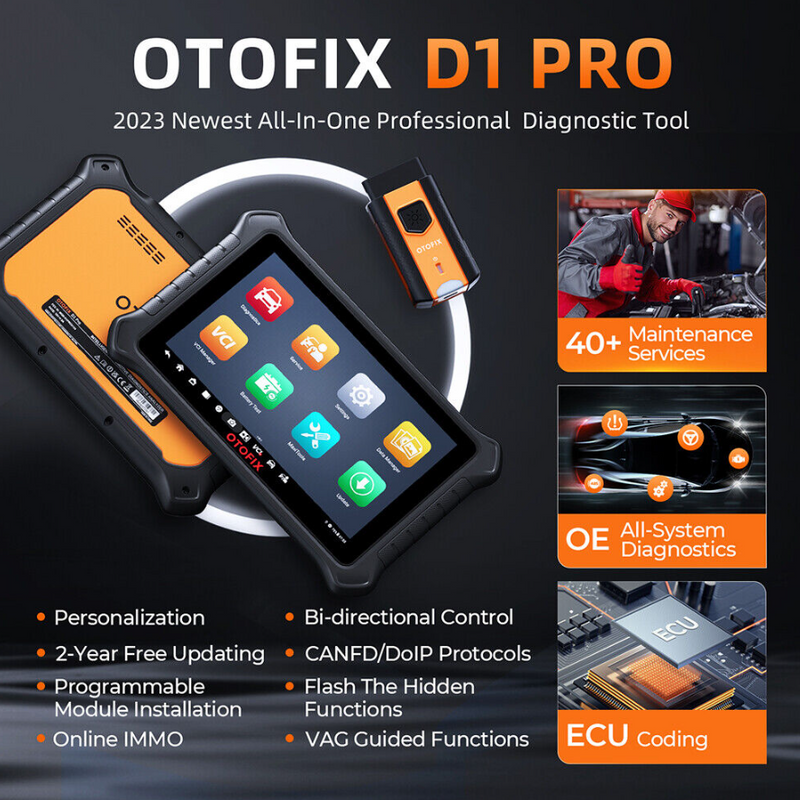 Otofix D1 Pro Bi-Directional Scan Tool | Otofix d1 Scanner | Premium ...