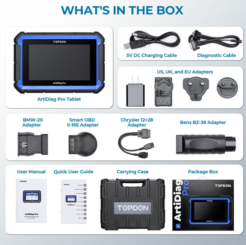 Topdon ArtiDiag Pro Professional Scan Tool | Premium Diagnostic Equipment