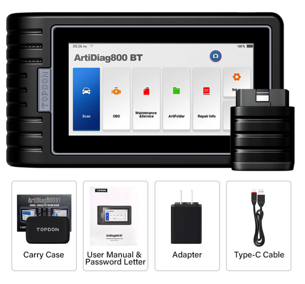 Topdon ArtiDiag800BT | Topdon Scan Tools | Premium Diagnostic Equipment