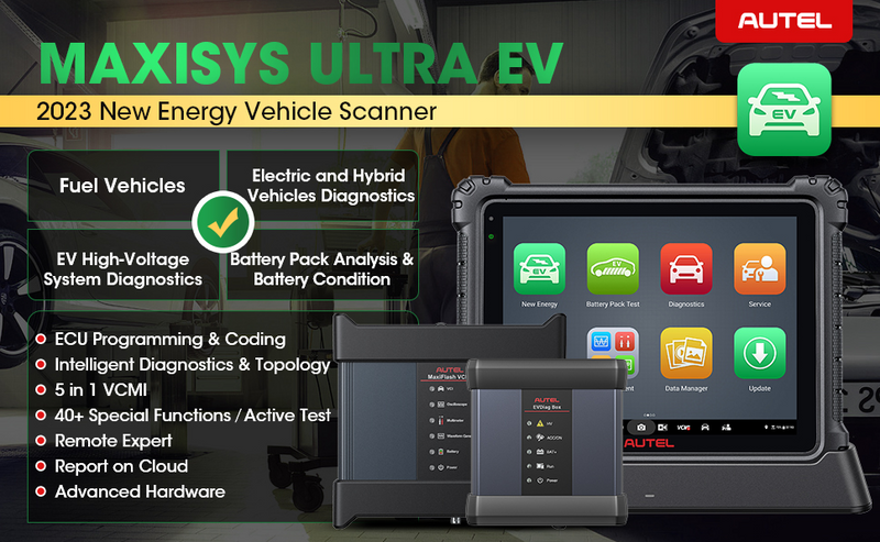 Autel MaxiSys Ultra EV Scan Tool EV + Hybrid | Autel Ultra EV | Premium ...